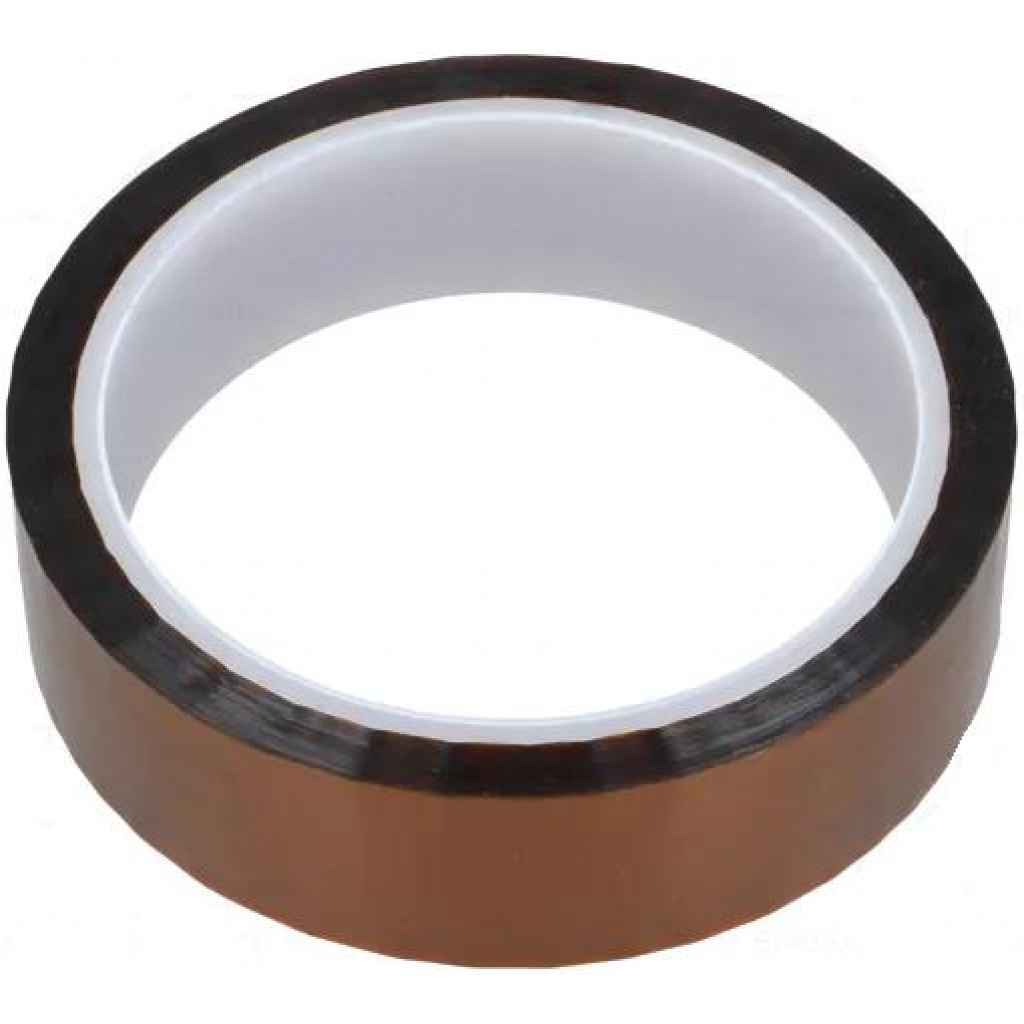 Varmebestandig tape, 25mm - 33m - Motorkondensator.no