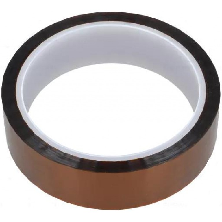 Varmebestandig tape, 25mm - 33m - Motorkondensator.no
