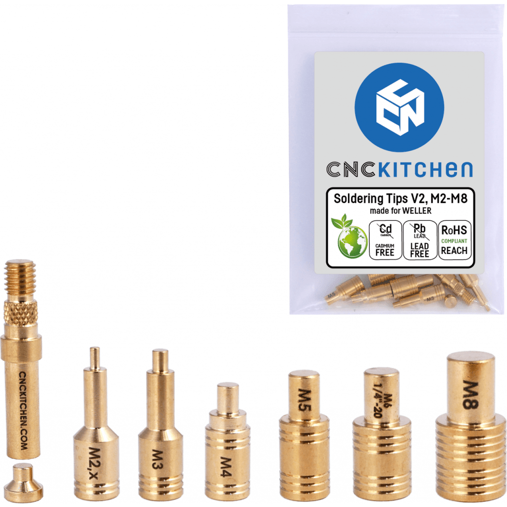 Loddespisser til gjengeinnsatser, Weller PT/ET - Motorkondensator.no